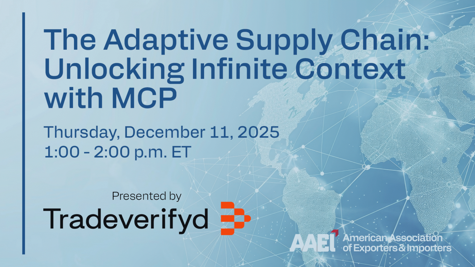 The Adaptive Supply Chain: Unlocking Infinite Context with MCP – AAEI